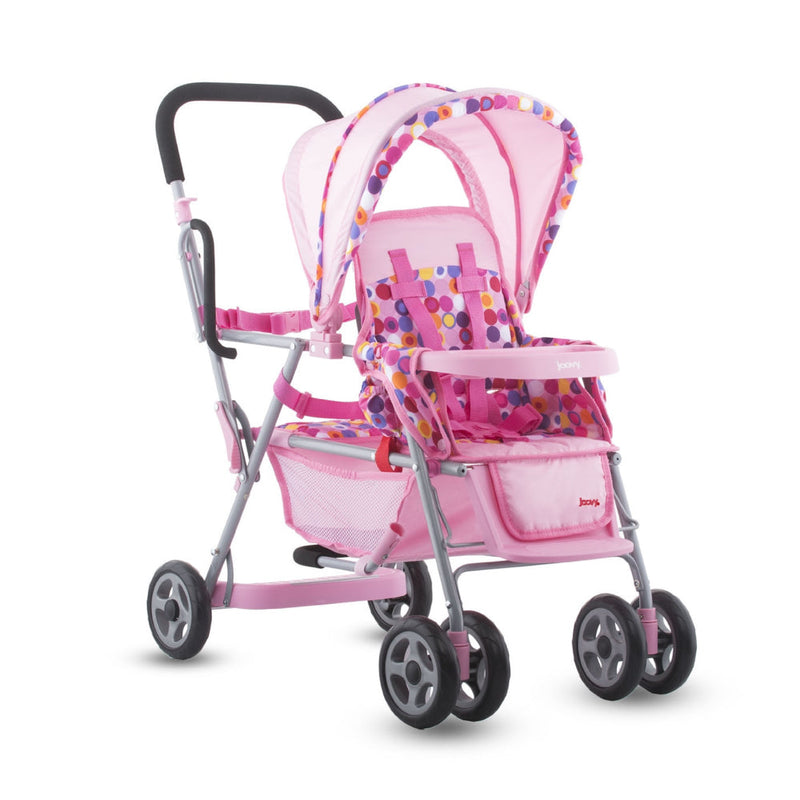 Toy Caboose Baby Doll Stroller - Pink