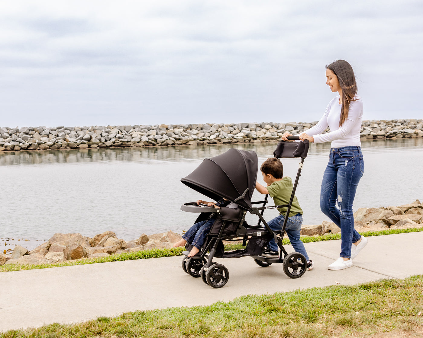 Caboose LX Sit and Stand Tandem Double Stroller